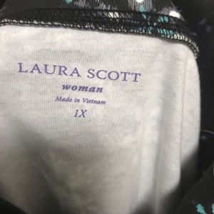 Laura Scott | Sweaters | Laura Scott Black Mock Neck Top | Poshmark